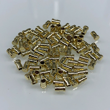 Automatic CNC turning brass pin with surface gold plated Supplier